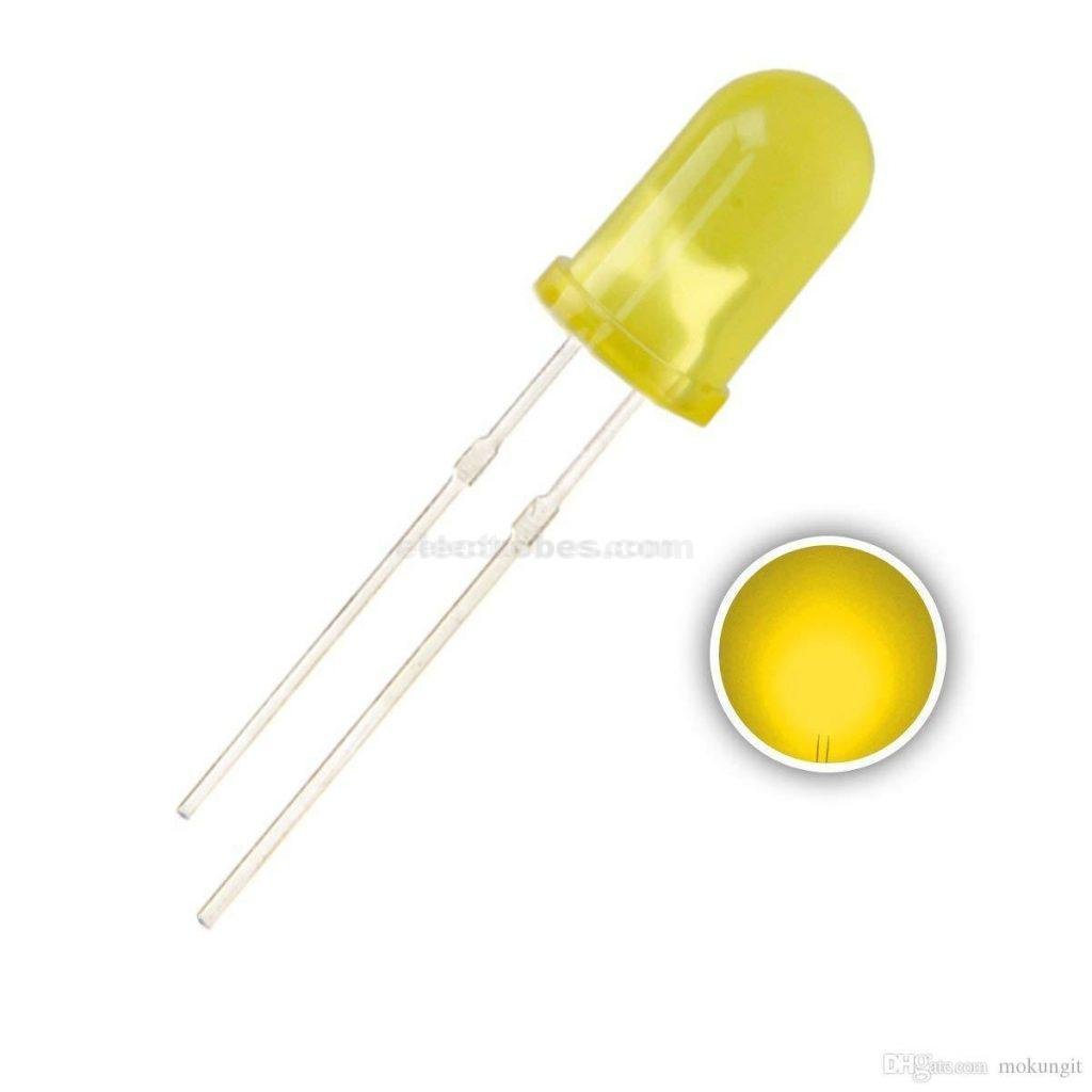 5mm Yellow LED - Electrobes