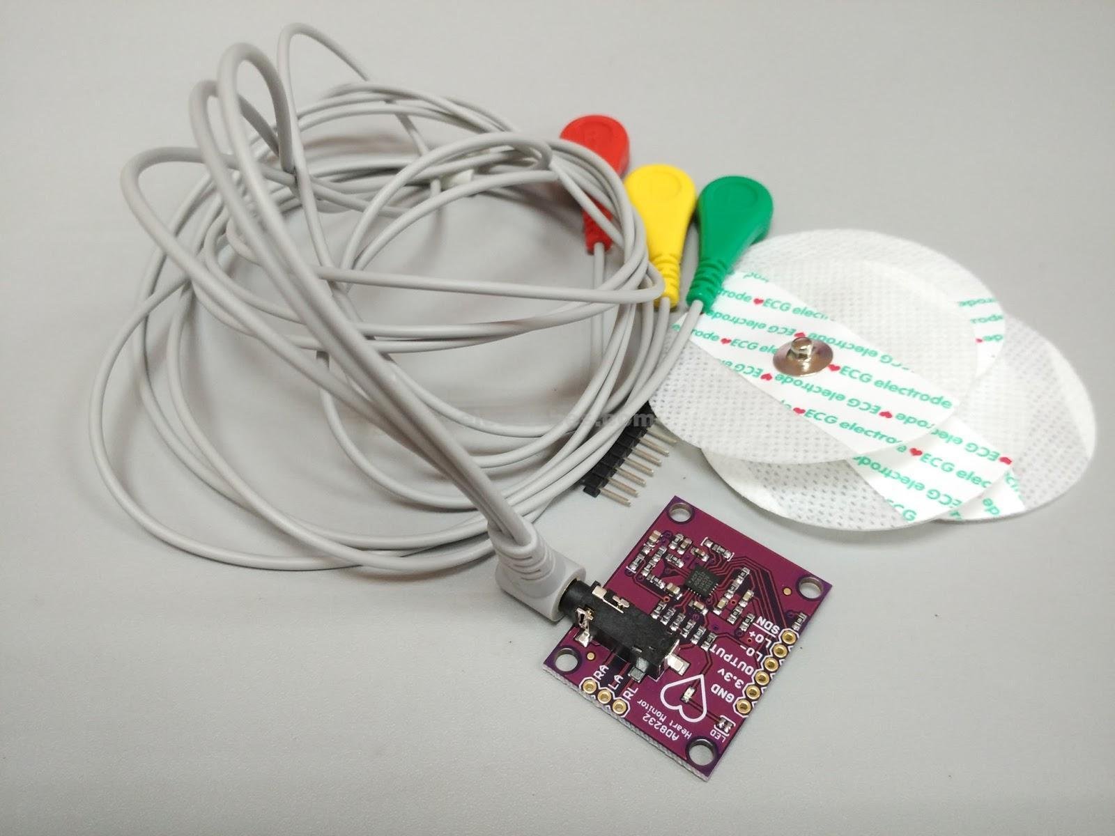 Ecg Module Ad8232 Heart Sensor Kit For Arduino In Pakistan