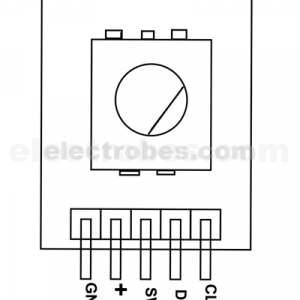 KY-040 360 Degree Rotary Encoder Arduino Module in Pakistan