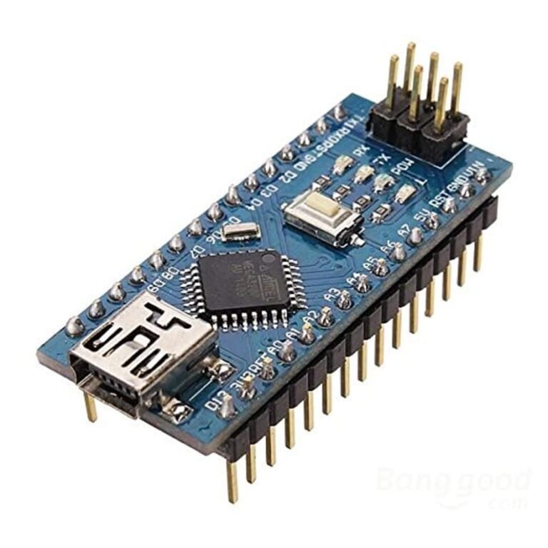 Arduino Nano V3 Pre-Soldered Pins with USB Cable in Pakistan