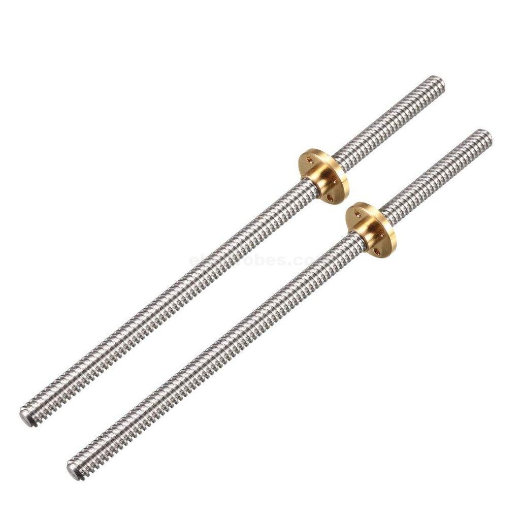 8mm Screw Rod T8 Threaded Rod with Brass Nut in Pakistan