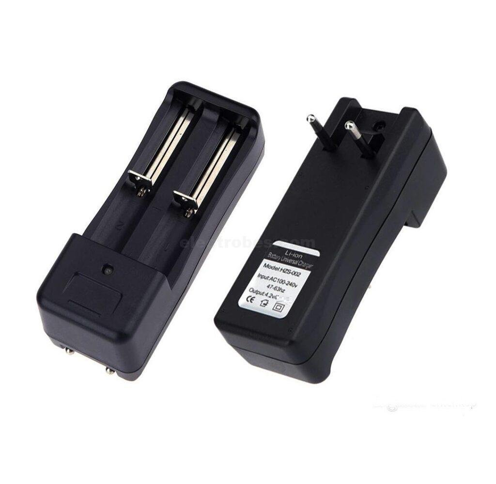 Universal Dual 18650 Lithium-ion Battery Charger in Pakistan