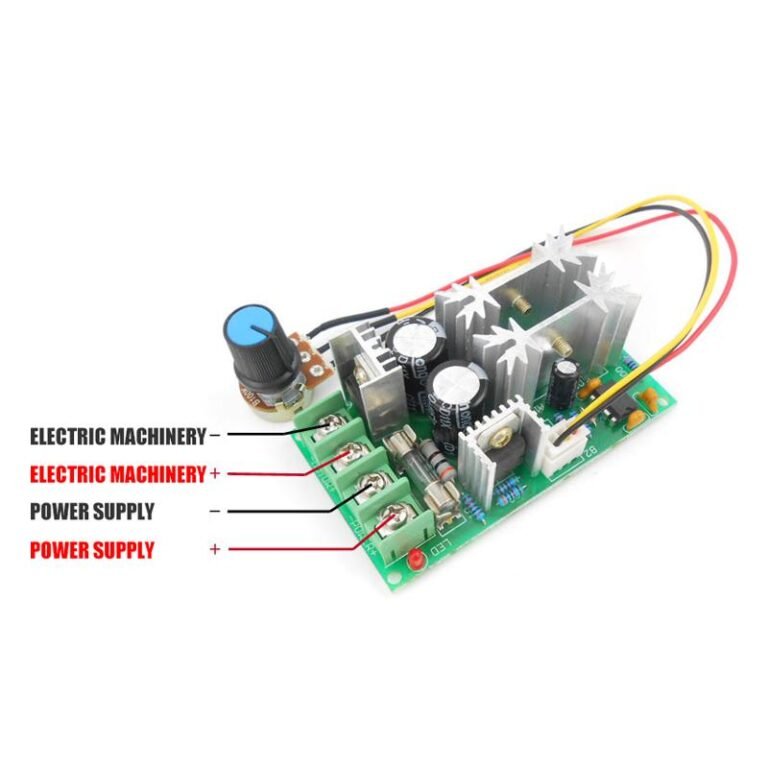 20A PWM DC Motor Speed Controller Regulator in Pakistan