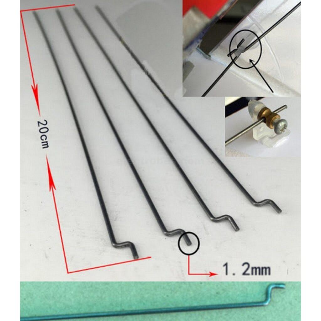 D12x20mm Z type Push/Pull Rod for RC Aircraft in Pakistan