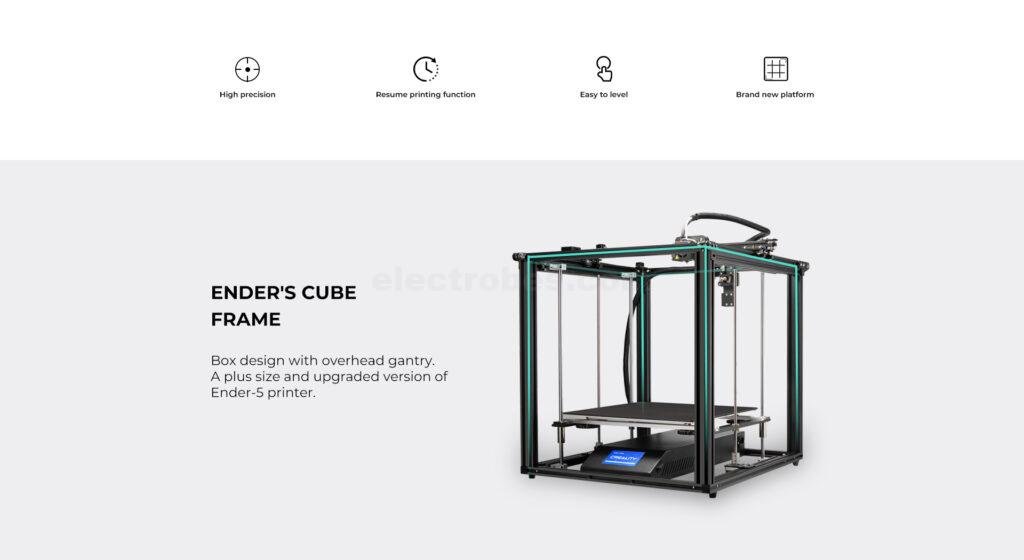 CREALITY Ender-5 Plus Largest Size 3D Printer in Pakistan
