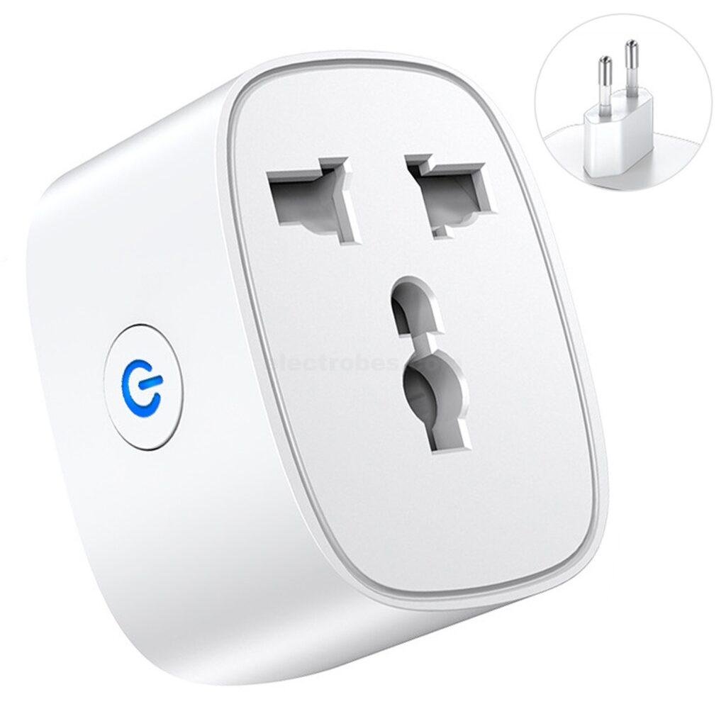 16A Tuya WIFI Smart Socket Universal EU Plug in Pakistan